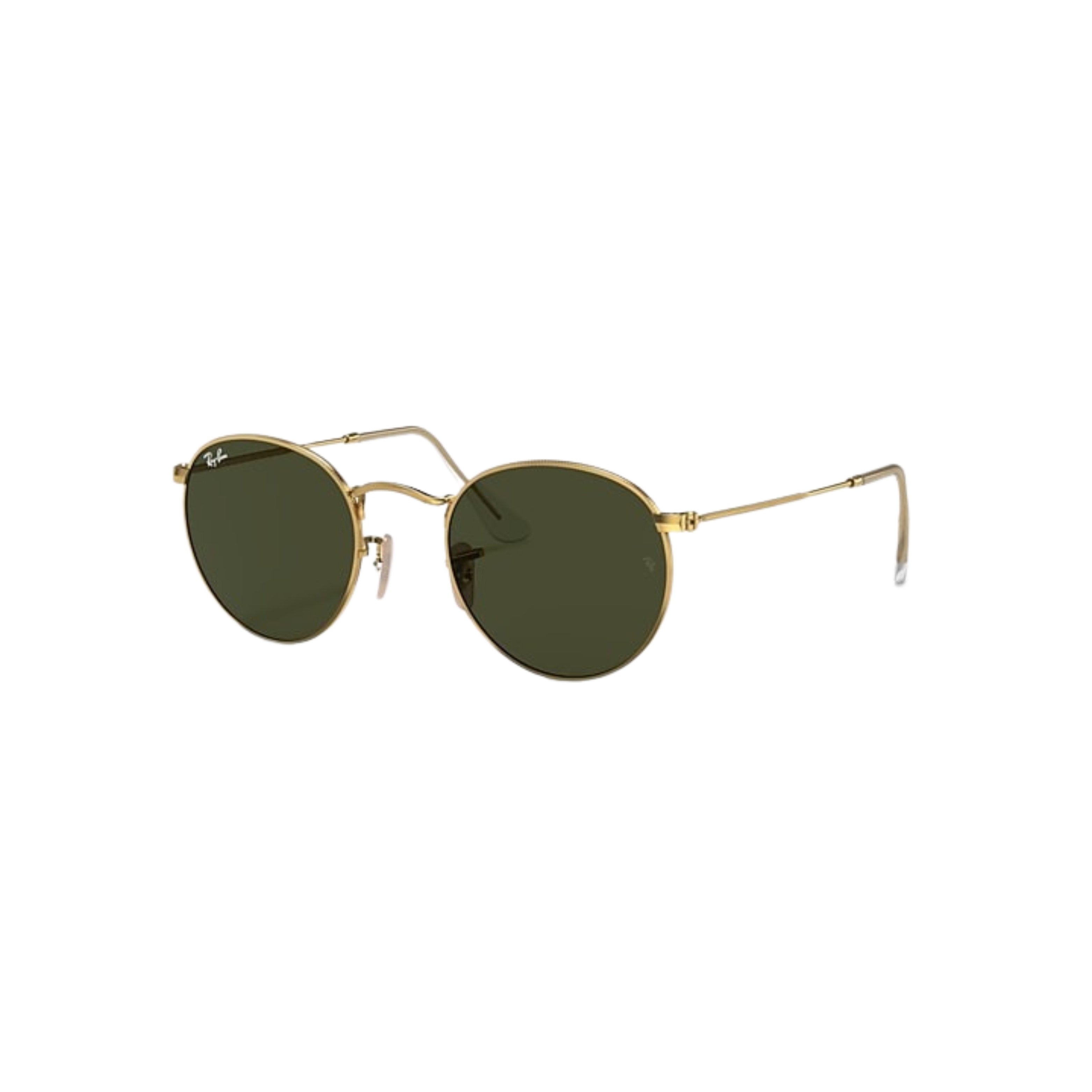 Óculos de Sol Masculino Ray-Ban Redondo RB3447 001 Dourado