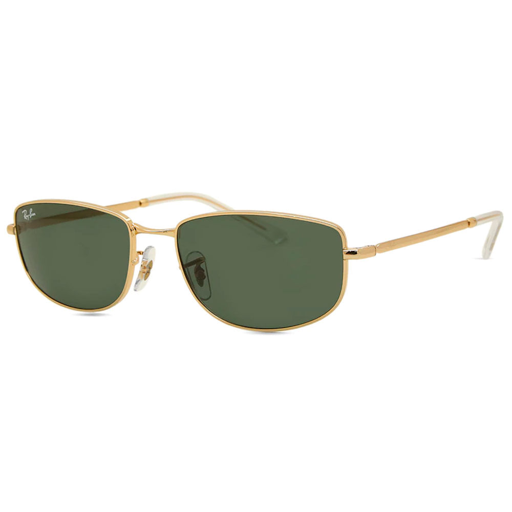 Óculos de Sol Unissex Ray-Ban Oval RB3732 001 Cor Dourado